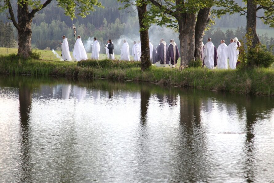Rogation Procession : Order of Cistercians of the Strict Observance: OCSO