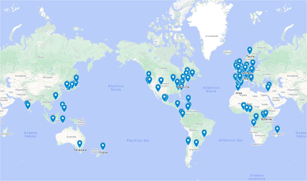 OCSO Atlas : Order of Cistercians of the Strict Observance: OCSO