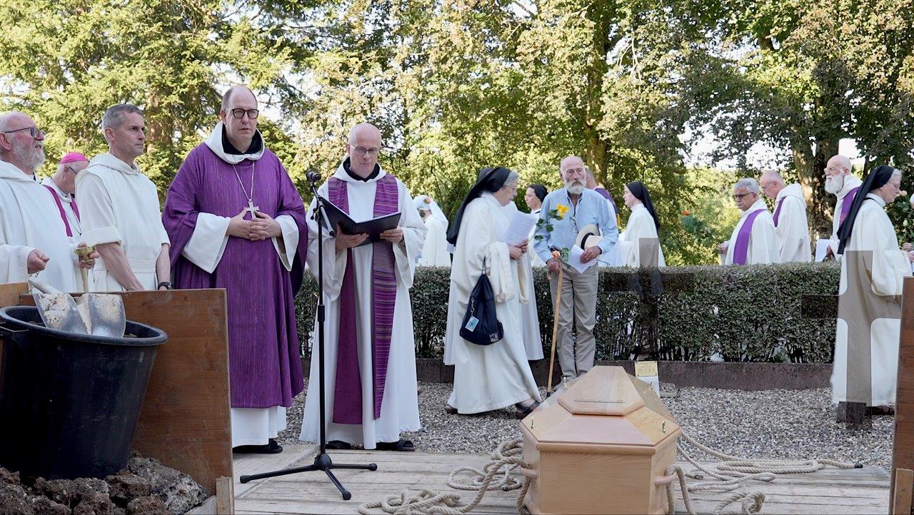 Obsèques et inhumation de Dom Godefroy Raguenet de Saint-Albin, Abbé d ...