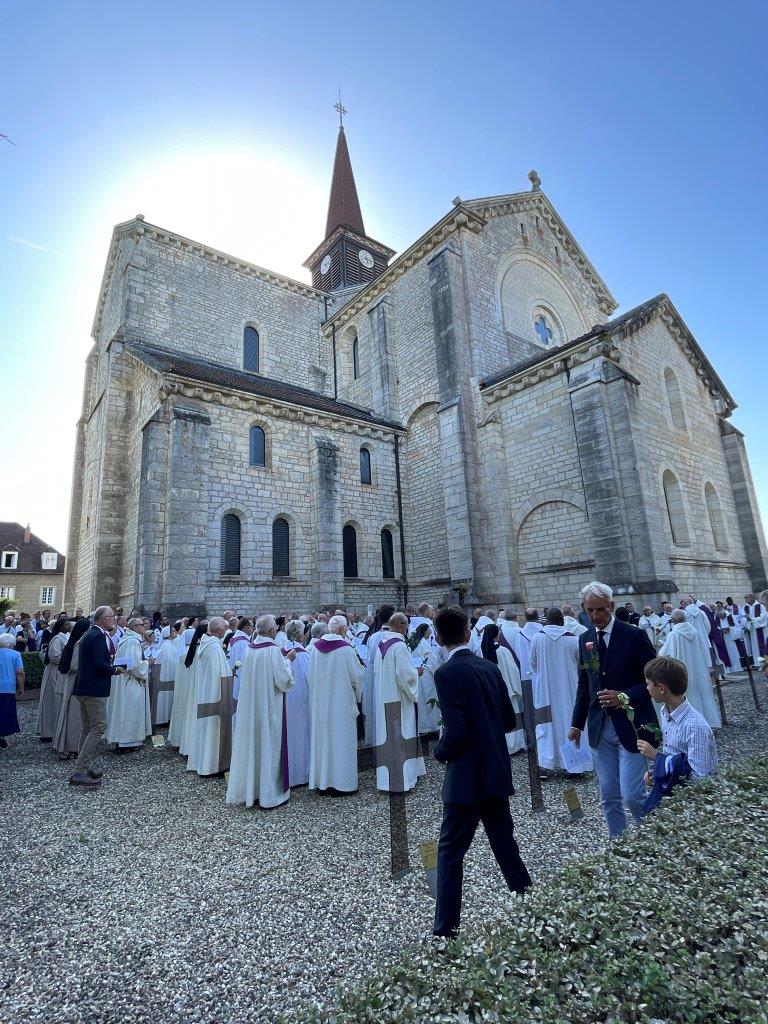 Obsèques et inhumation de Dom Godefroy Raguenet de Saint-Albin, Abbé d ...