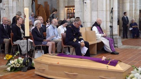 Obsèques et inhumation de Dom Godefroy Raguenet de Saint-Albin, Abbé d ...